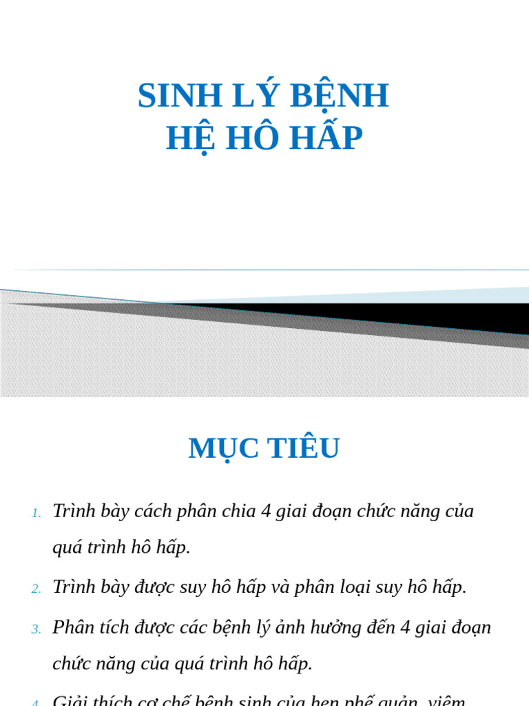 SLB HỆ HÔ HẤP | PDF
