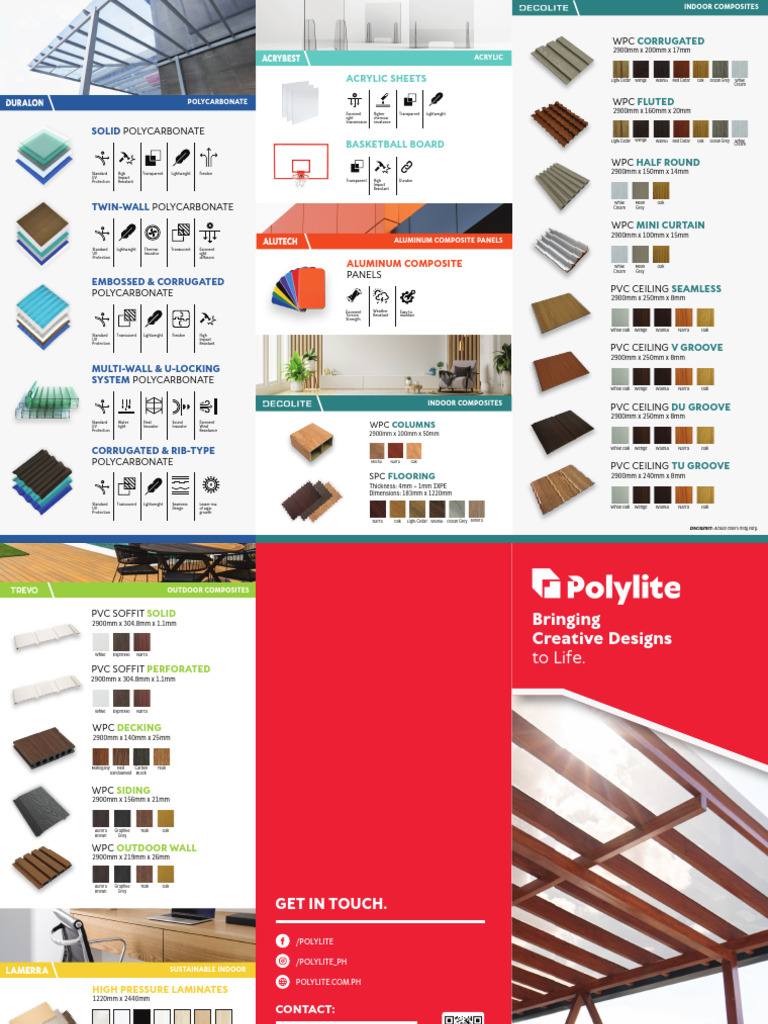 Polylite-Brochure | PDF | Materials | Building Engineering