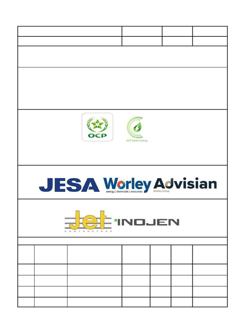 Method of Statement For LV, MV, DC Cable Testing & Termination | PDF ...