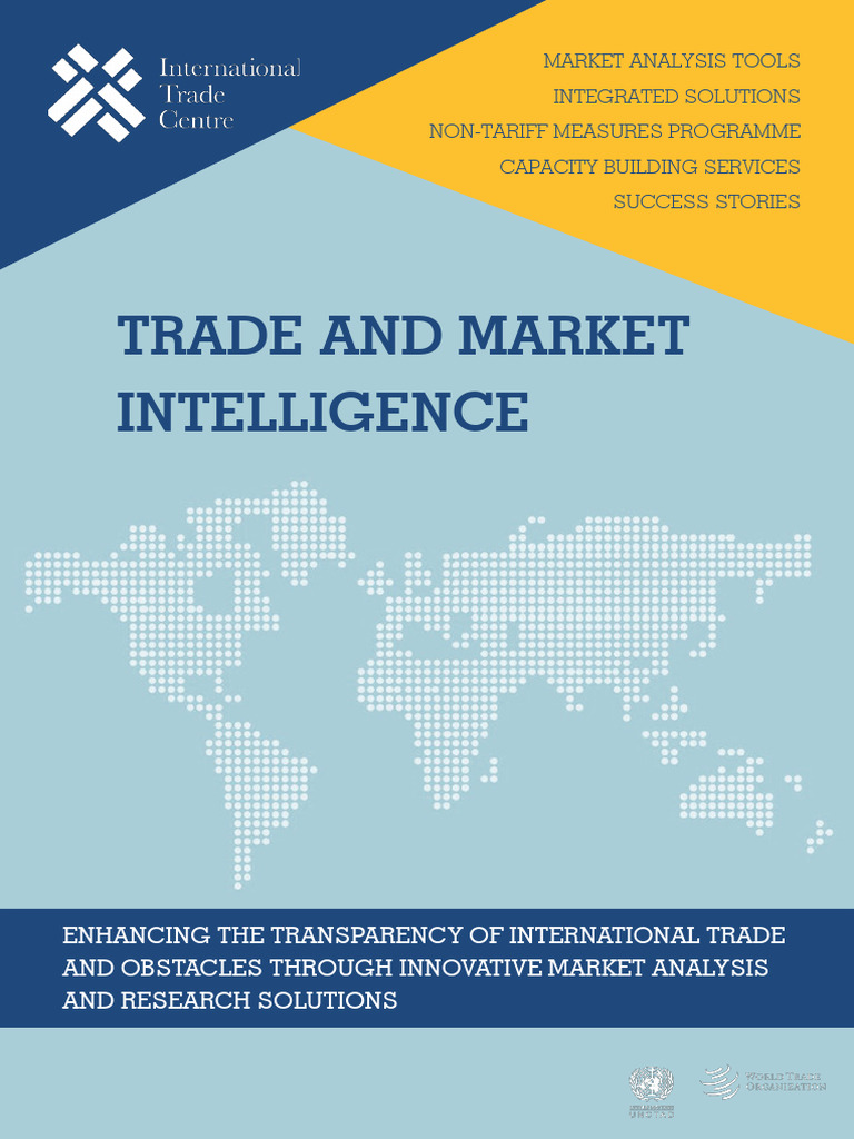 ITC Market Analysis Tools Overview | PDF | Market Access | Non Tariff ...