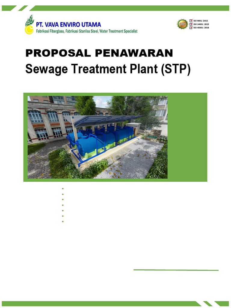 Penawaran STP 10 m3 - Pt. Groot Perkasa Sukses | PDF