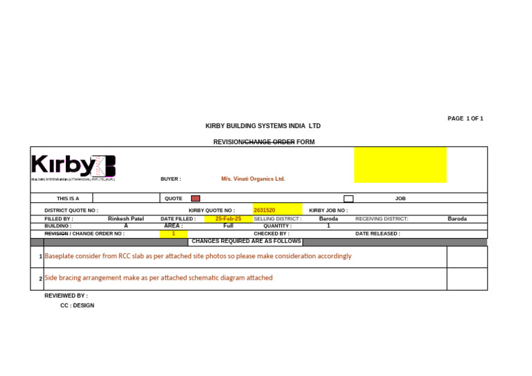 Revision Form 1 | PDF
