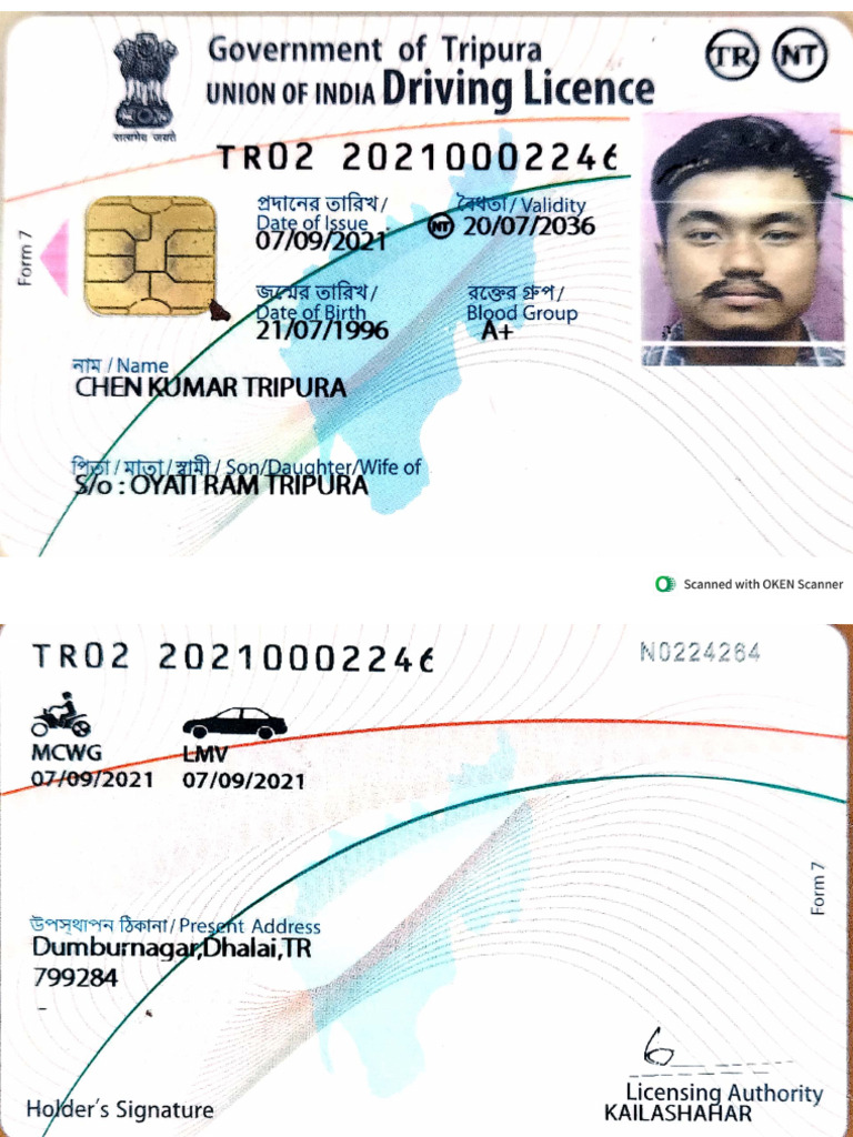 Driving Licence | PDF