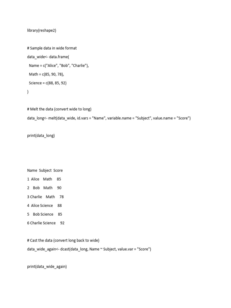 Melt Cast Function | PDF