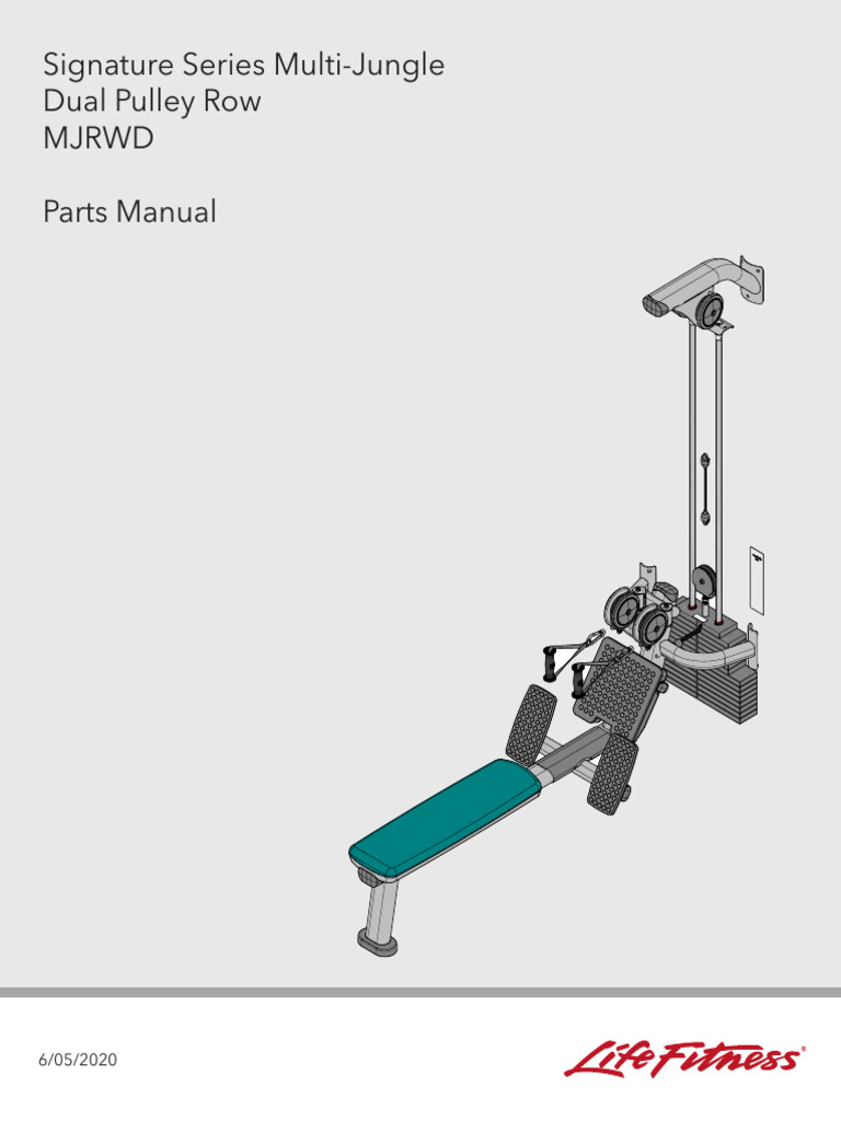 Dual Pulley Row Parts Manual | PDF | Screw