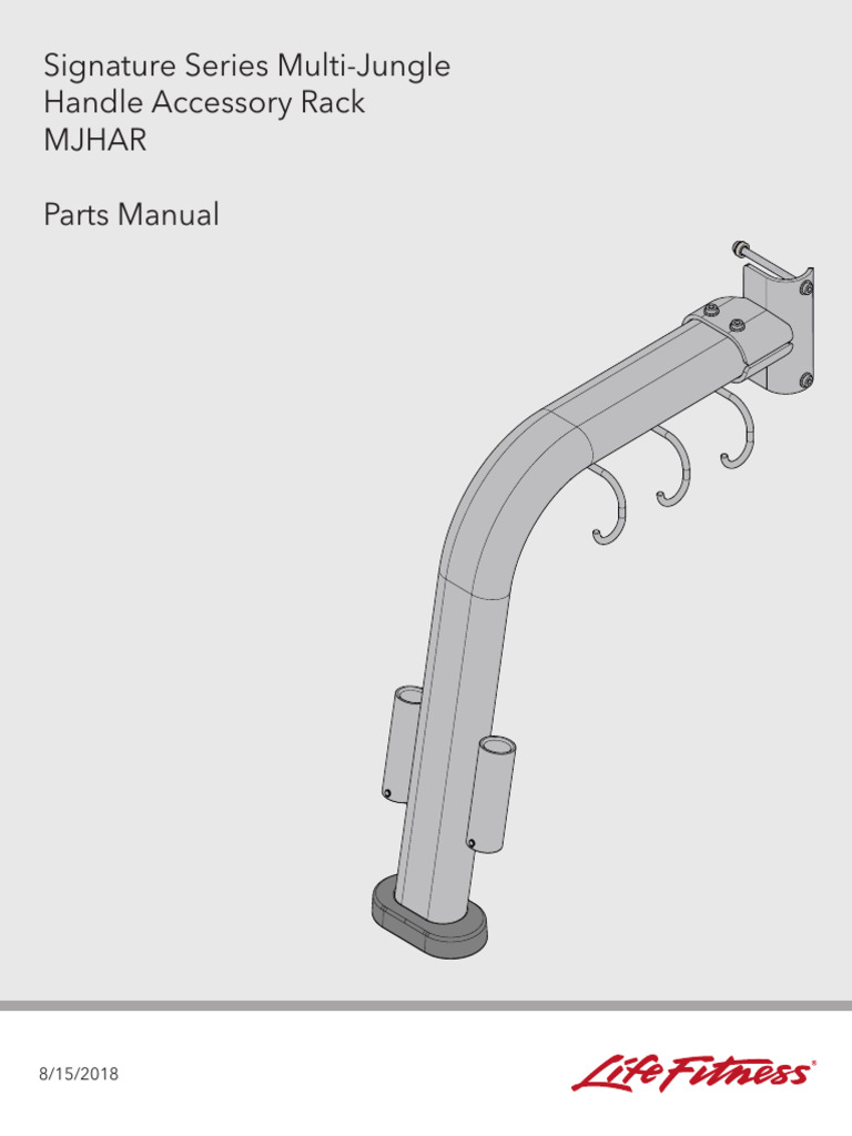 MJHAR Handle Accessory Rack Manual | PDF | Screw | Manufactured Goods
