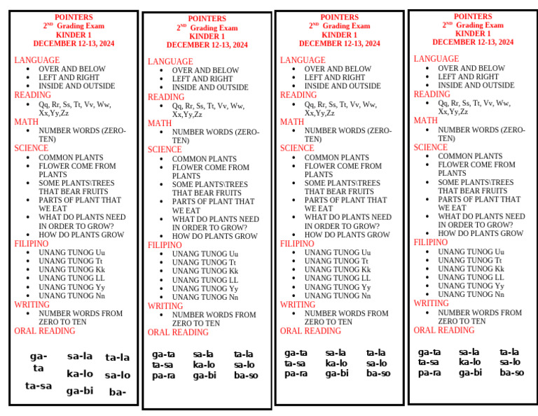 Pointers 3rd Grading Exam | PDF