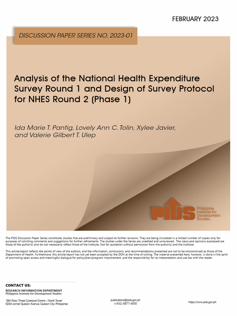 Pids Nhes | PDF | Primary Care | Patient