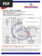 Astm A351 CF8M | PDF | Materials Science | Building Engineering