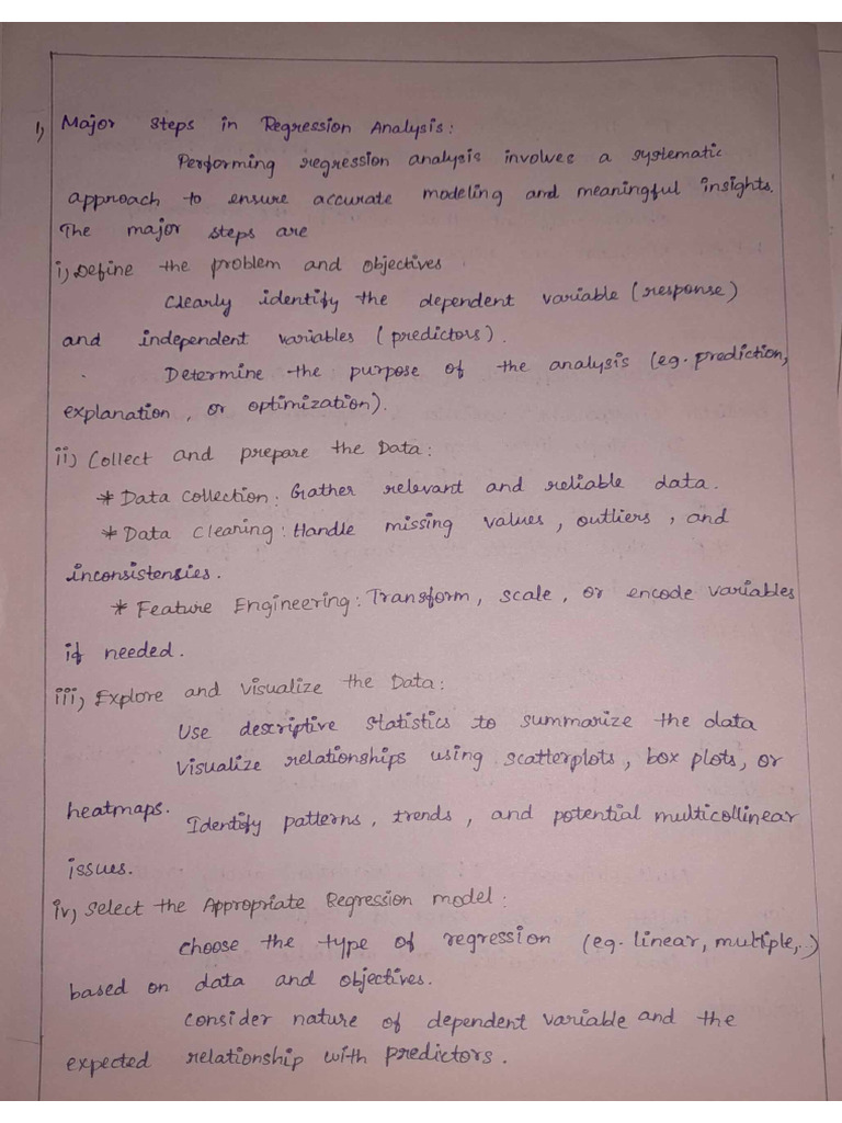 Regression analysis assignment (1) | PDF