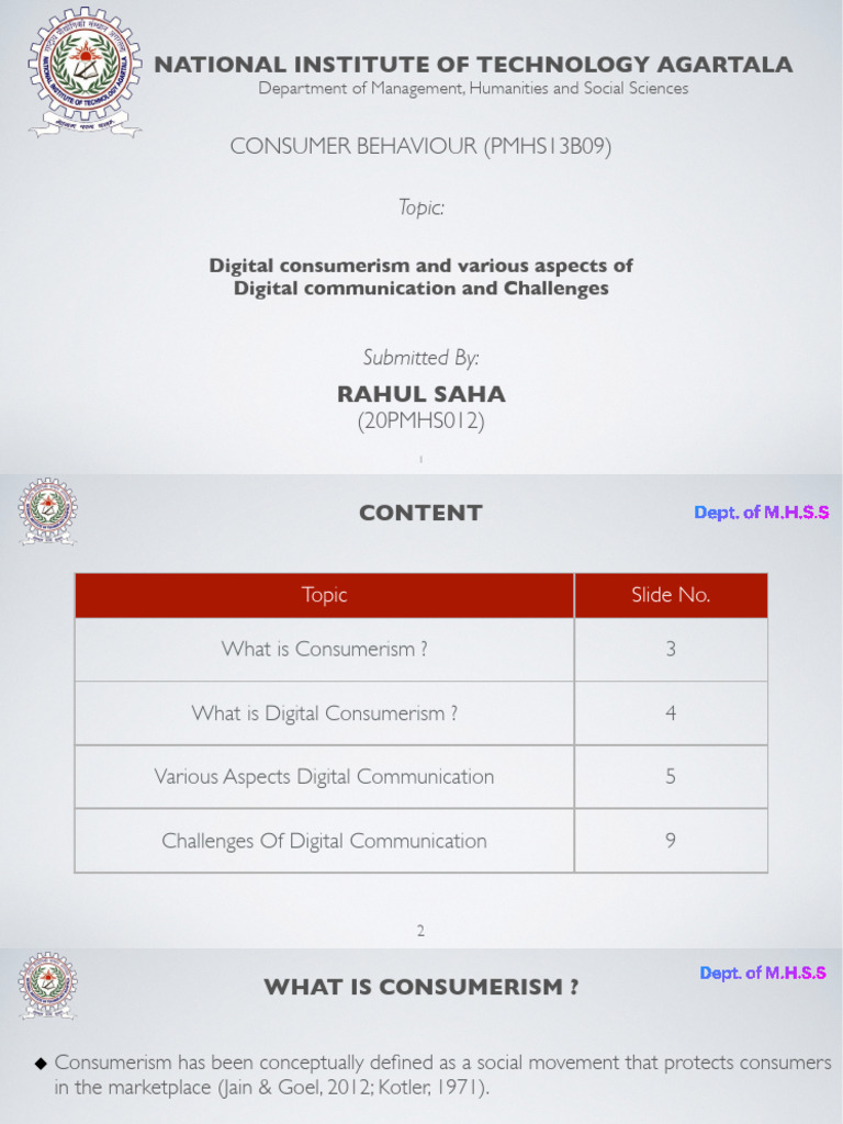 20pmhs012 Rahul Saha | PDF | Retail | Consumerism