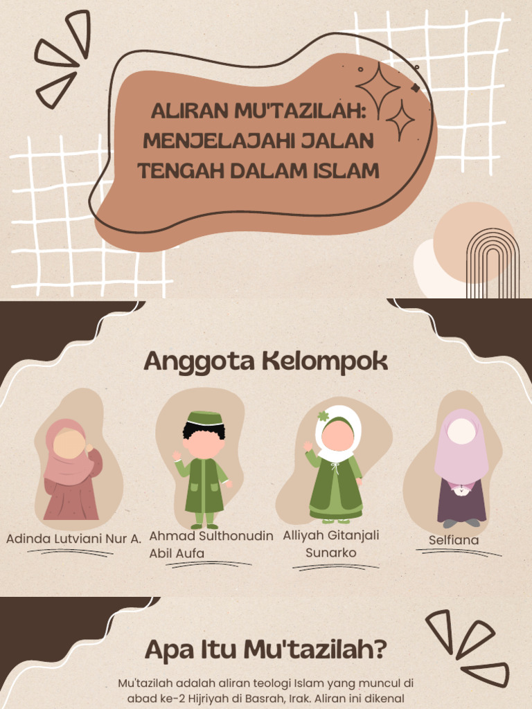 Aliran Mu'tazilah: Teologi Rasional Islam | PDF