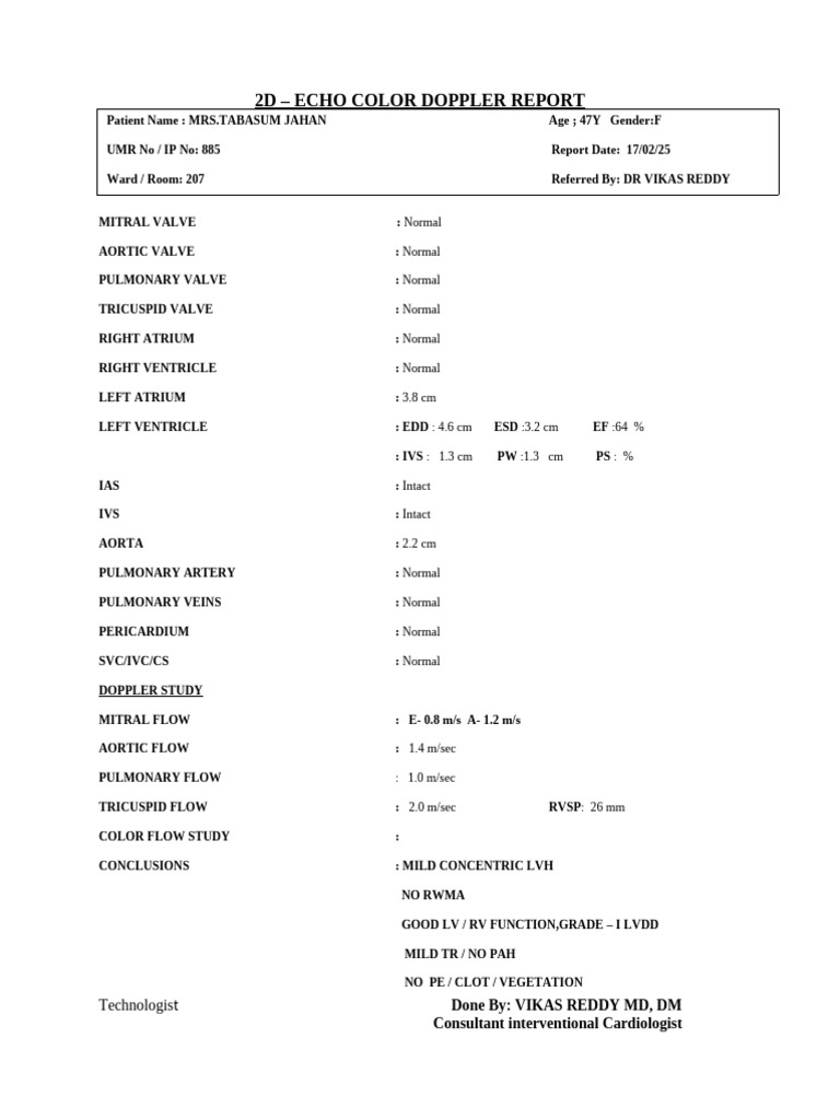 2D - Echo Format | PDF