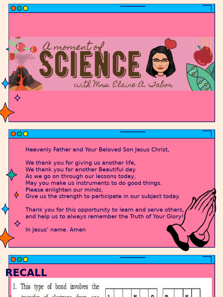 Q2 Week5 OSD Carbon Organic Inorganic | PDF | Chemical Compounds | Chemical Bond
