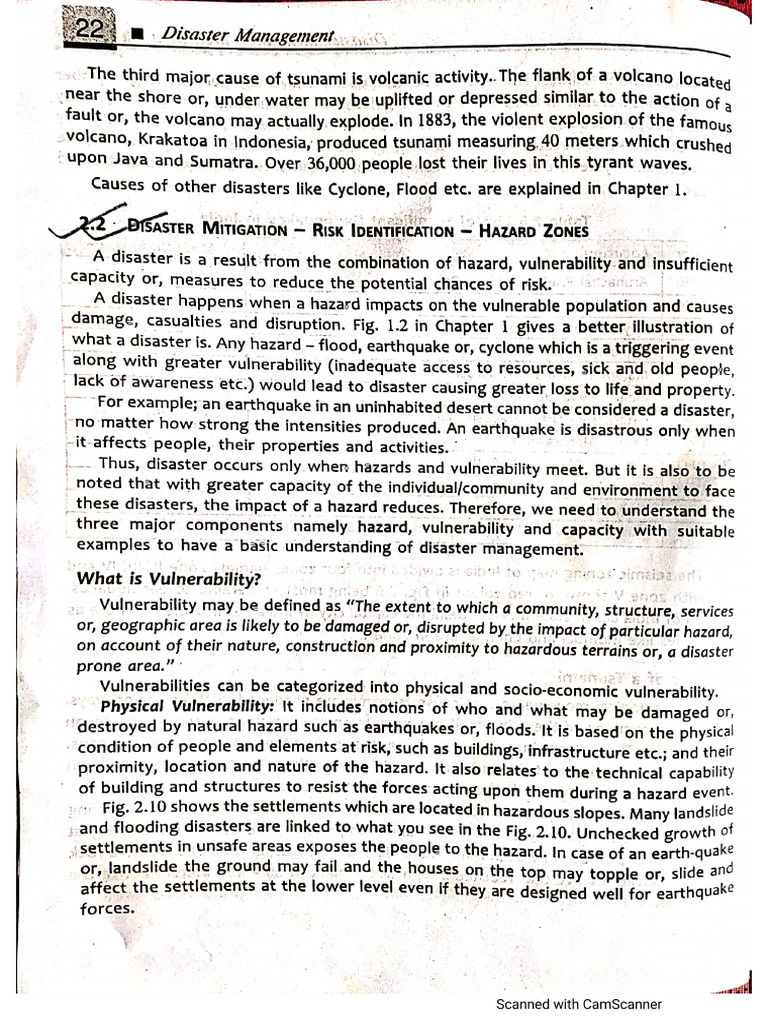 Disaster Mitigation Measures | PDF