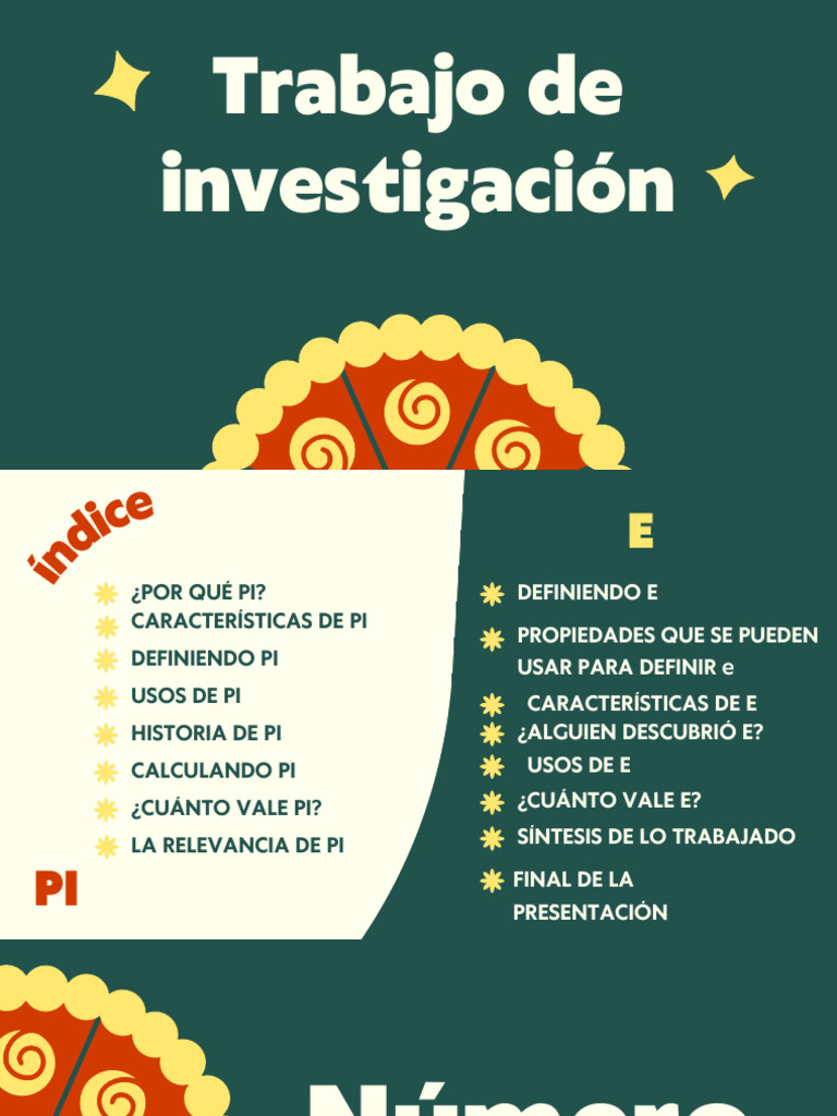 Número pi | PDF | Pi | Matemáticas
