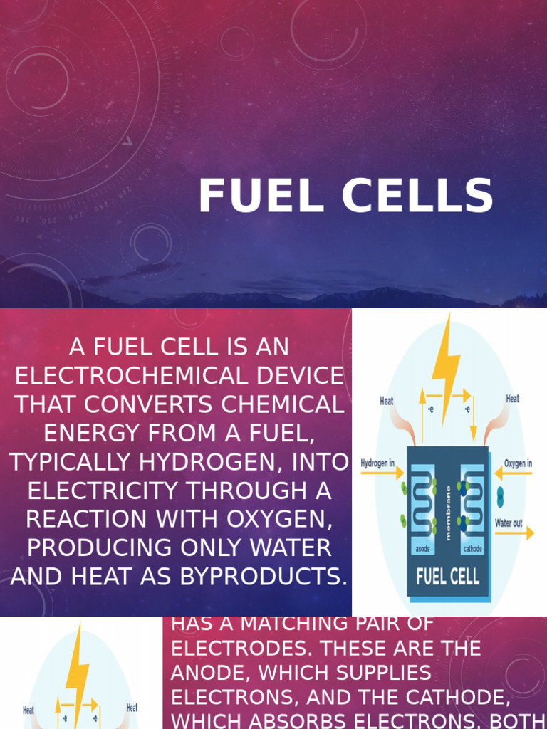 Fuel Cells: Design, Efficiency, and Safety | PDF
