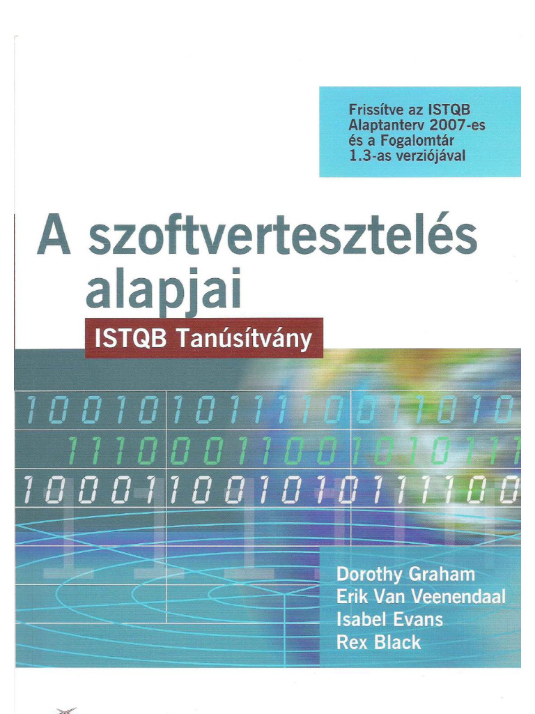 ISTQB Magyar Könyv | PDF