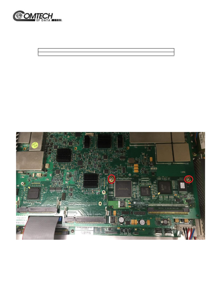 CDM-625A - TPC - LDPC Install | PDF