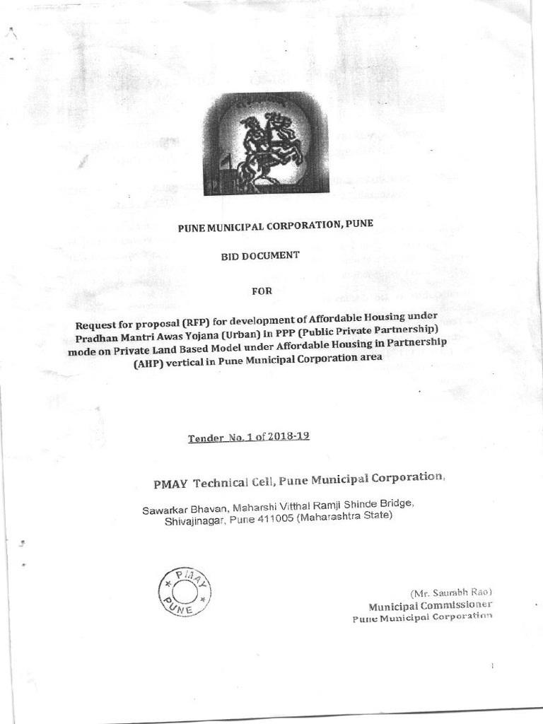 Tender Document | PDF