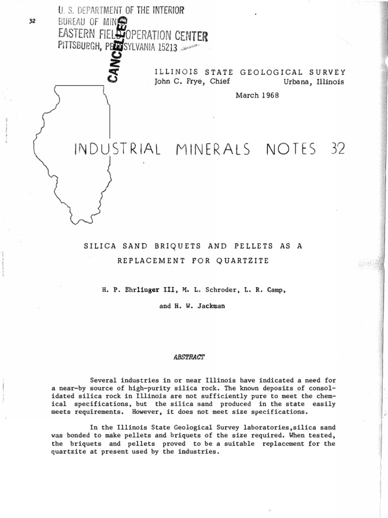 Im 032 | PDF | Silicon Dioxide | Coke (Fuel)