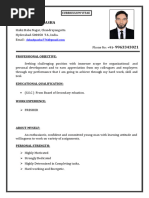 Abdullah CV | PDF