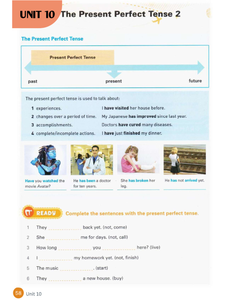 Homework 2 - Present Perfect | PDF