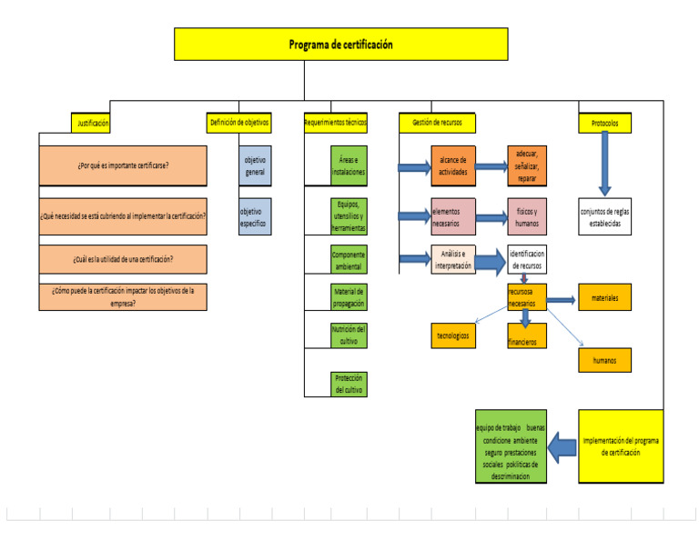 esquema programa de certificacion | PDF