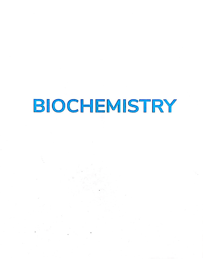 BIOCHEMISTRY RR 3.0 (Medicalstudyzone - Com) | PDF
