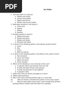 CLASS VIII QUESTION BANK - 8. Cell | PDF | Cell (Biology) | Cell Nucleus