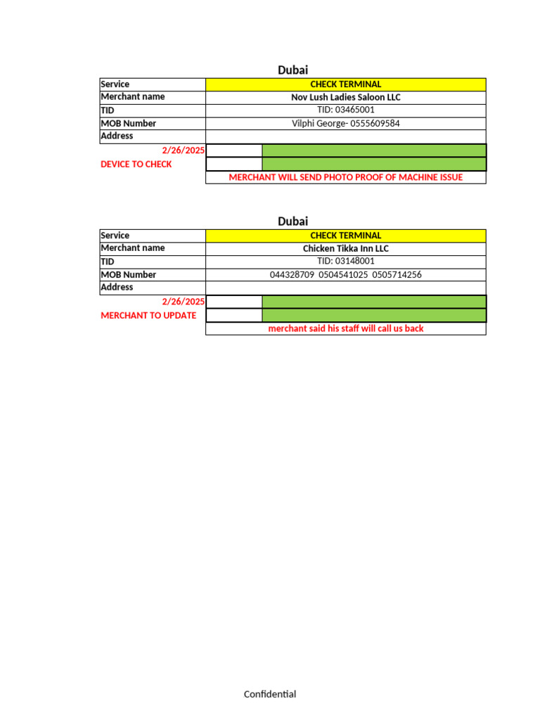Daily Deployment - Month of Feb_2025 | PDF