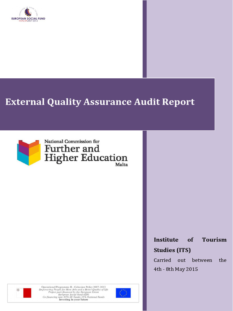 ITS EQA Report Final Version 02-02-2016 Recommendations | PDF | Quality ...