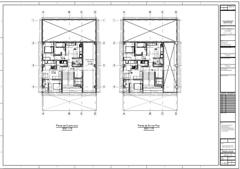 Planos Bonanza Rev 1 - Recover-Planta 4 y 5 | PDF