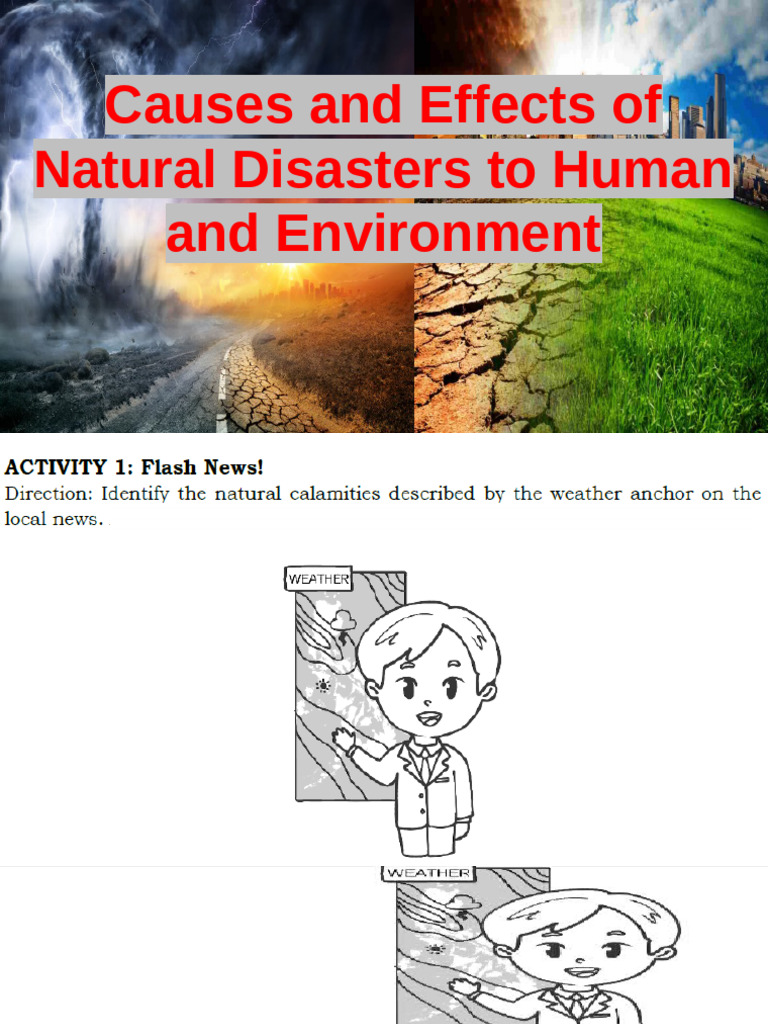 Impact of Natural Disasters on Humans | PDF | Tropical Cyclones | Flood