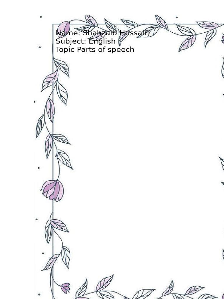 White Botany Fresh Leaves Letter-WPS Office | PDF