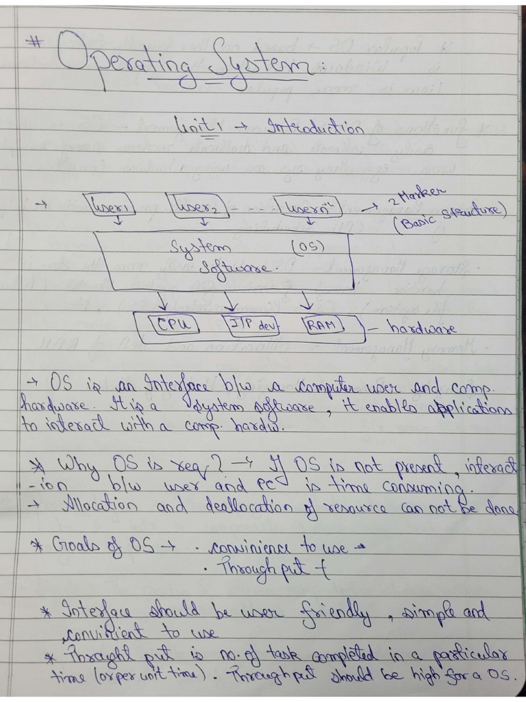 OS Notes | PDF