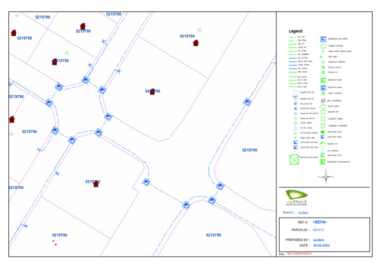 D54 Duct Specifications for Etisalat | PDF