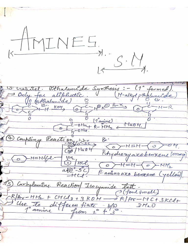 Amines 1 | PDF