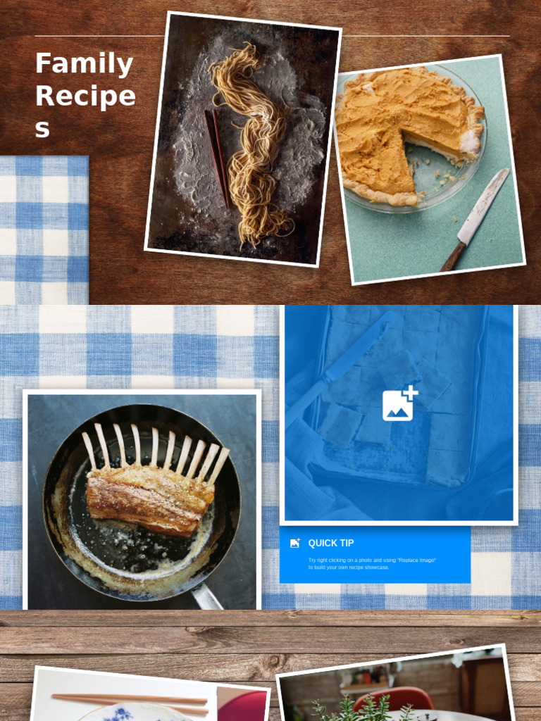 Recipe showcase | PDF