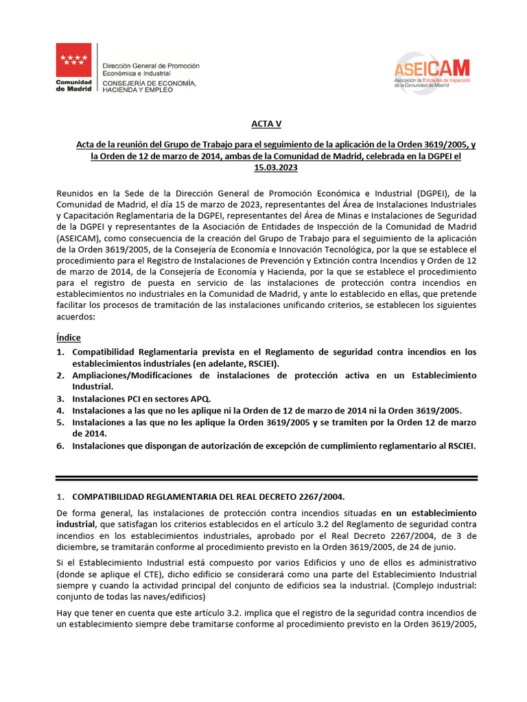Acta.v Gtci 15.03.2023 Noviembre 2023 | PDF