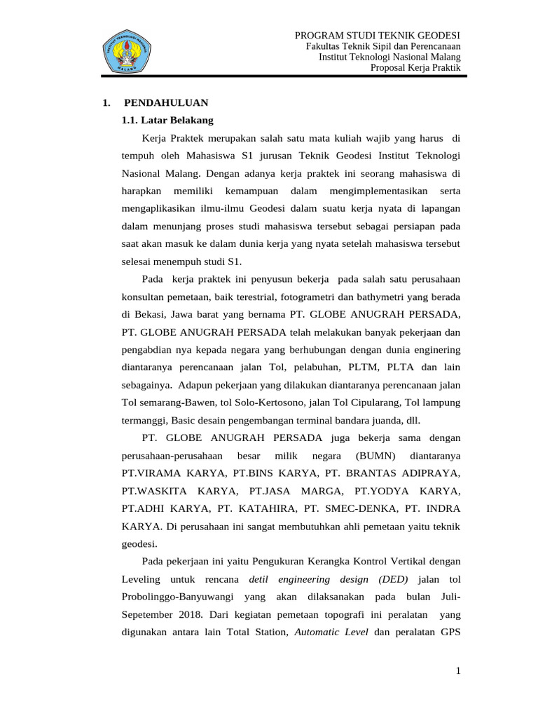 Proposal KP Fathul | PDF