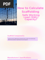 Calculating Scaffold Loads | PDF | Scaffolding