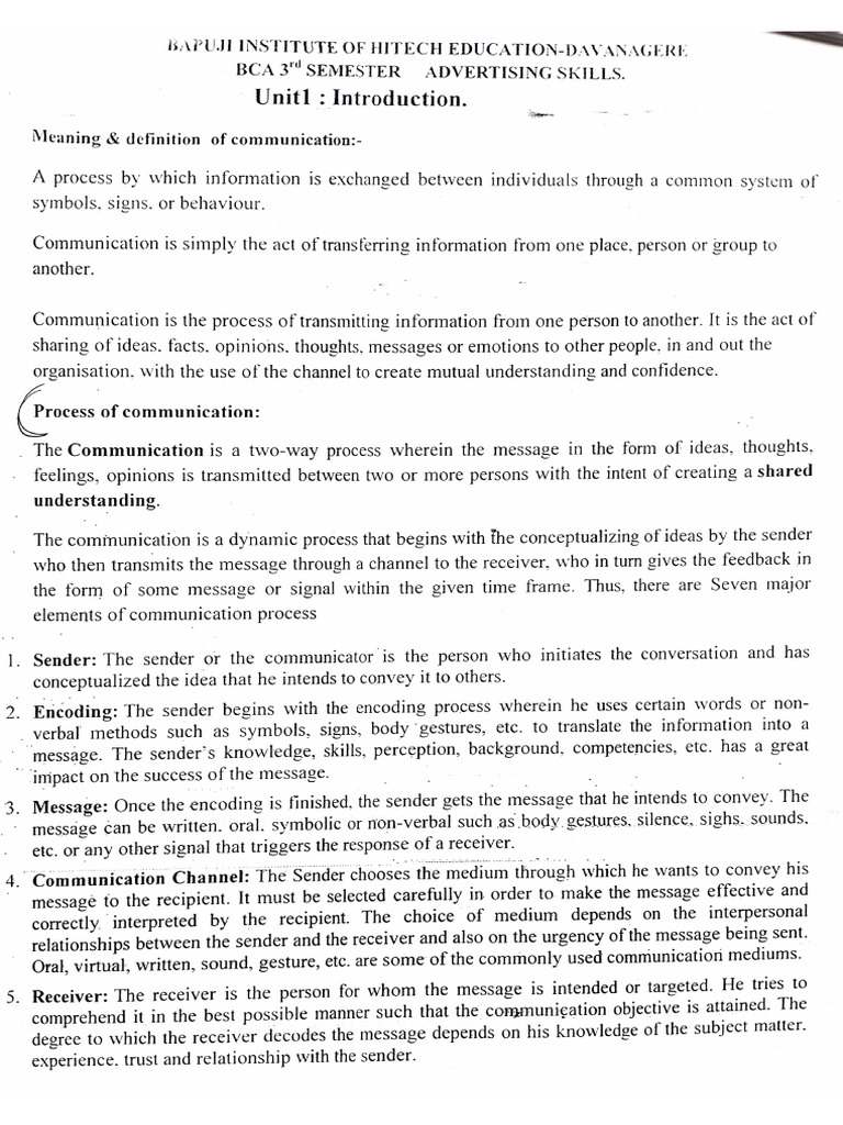 Advertising Notes Full | PDF