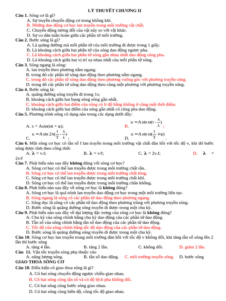 6.12.LY-TN-THUYET-CHUONG-II | PDF