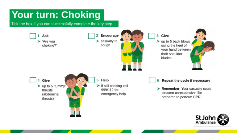 Ks3 Choking Your Turn Choking | PDF