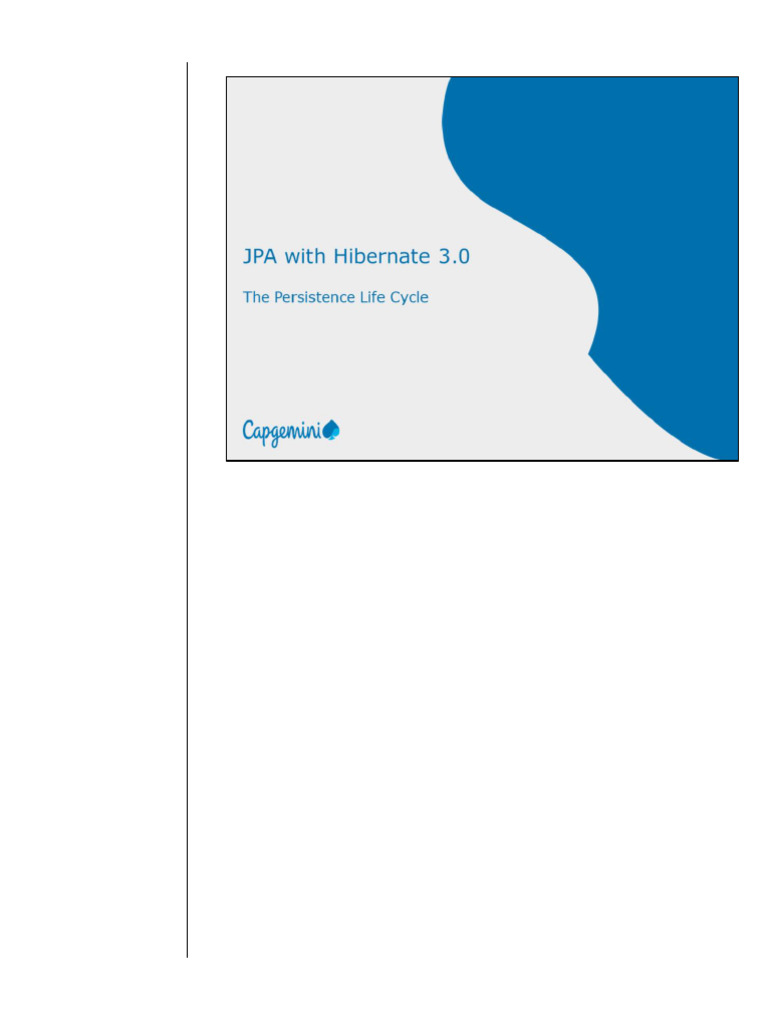 ClassBook-Lesson02-The Persistence Life Cycle | PDF | Data Management | Computer Programming