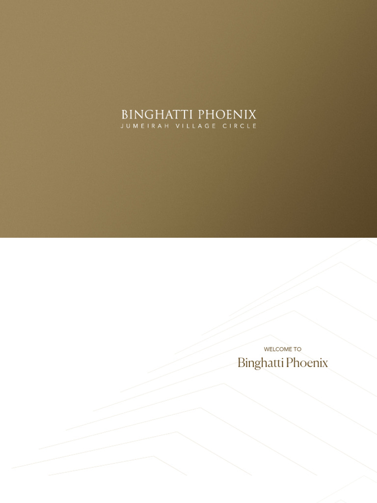 Binghatti Phoenix - Digital Brochure Brochure | PDF | Dubai | Wall