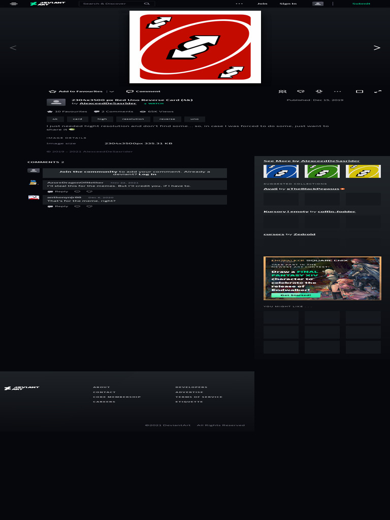 2304x3500 PX Red Uno Reverse Card (4k) by Alexcee | PDF