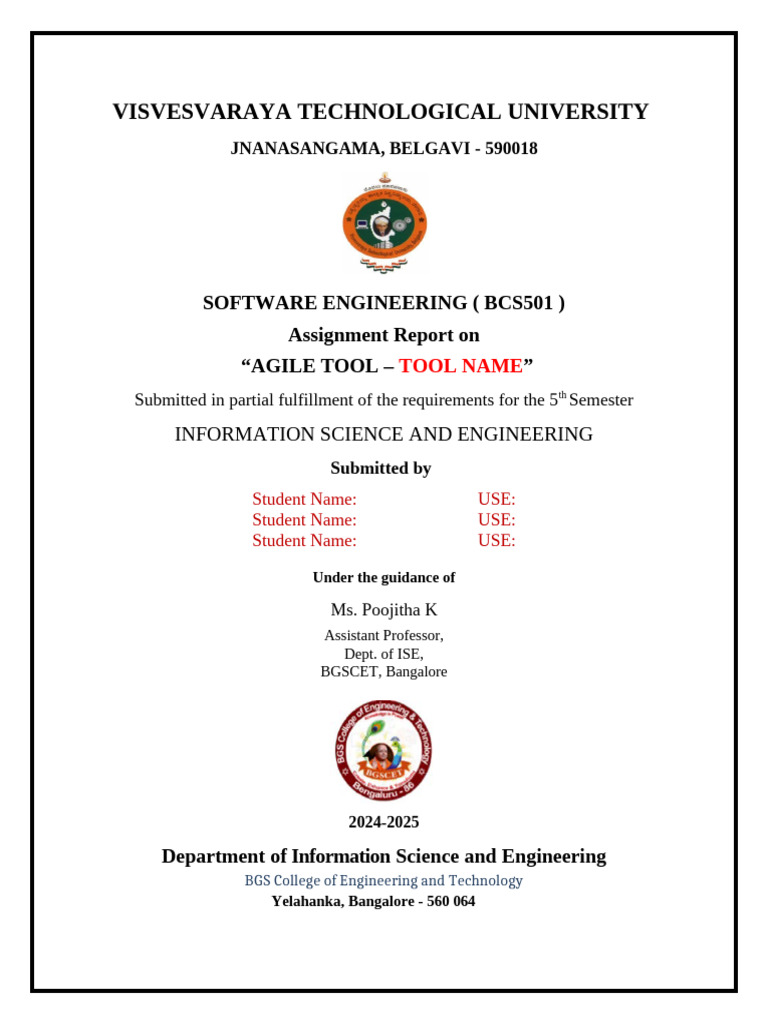 SE Report First Page | PDF