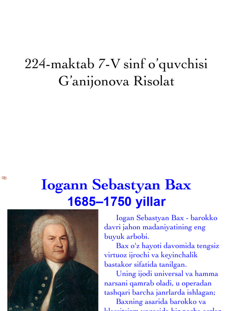 G'anijonova Risolat 7-V 1 | PDF